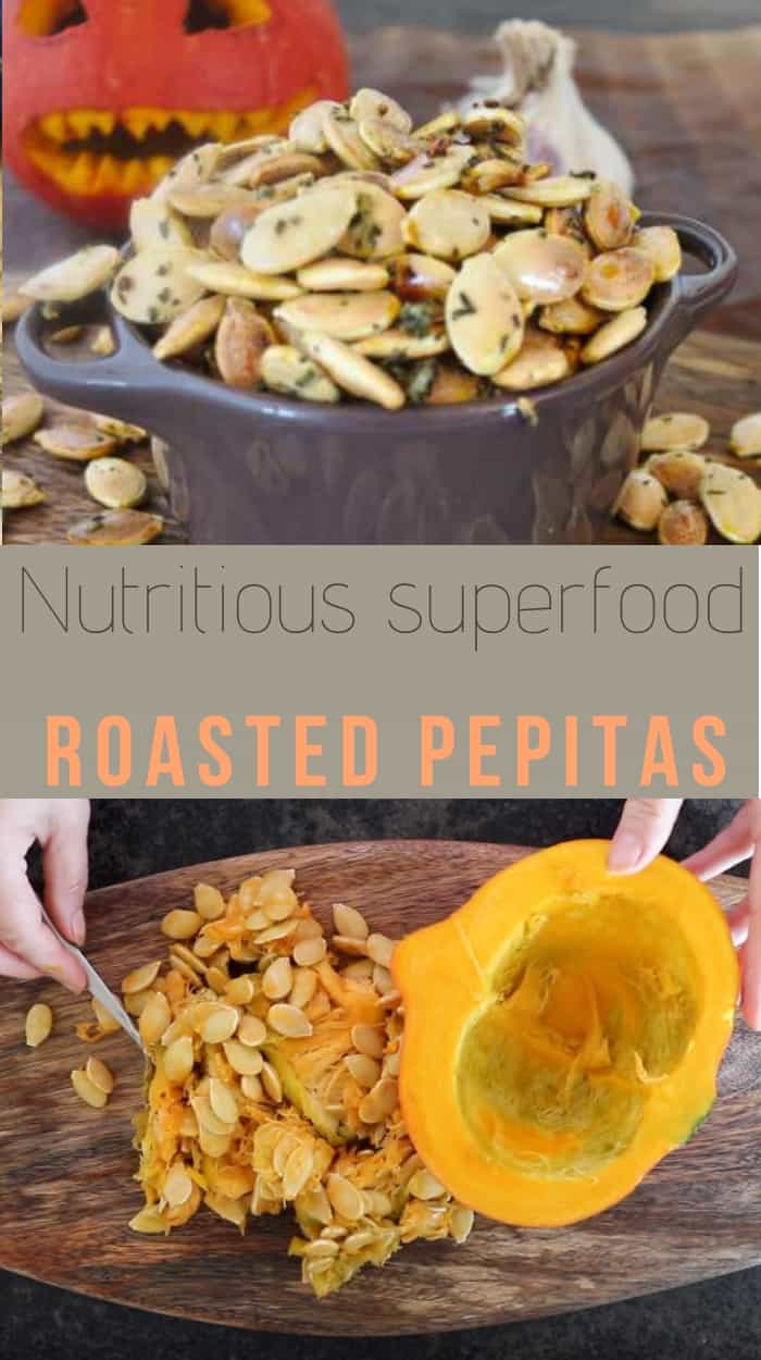 Roasted Pepitas - a nutritious superfood - Route to Longevity