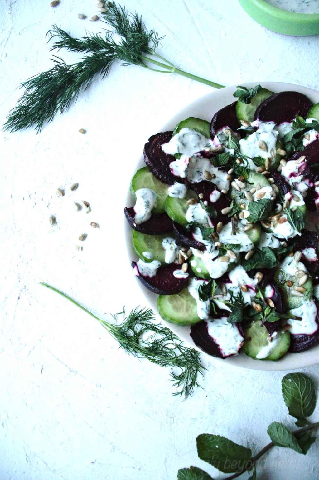 Crunchy Beet and Cucumber Salad - Route to Longevity