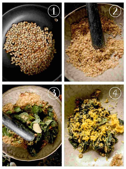 Pesto di Limone (Lemon Pesto) - Route to Longevity