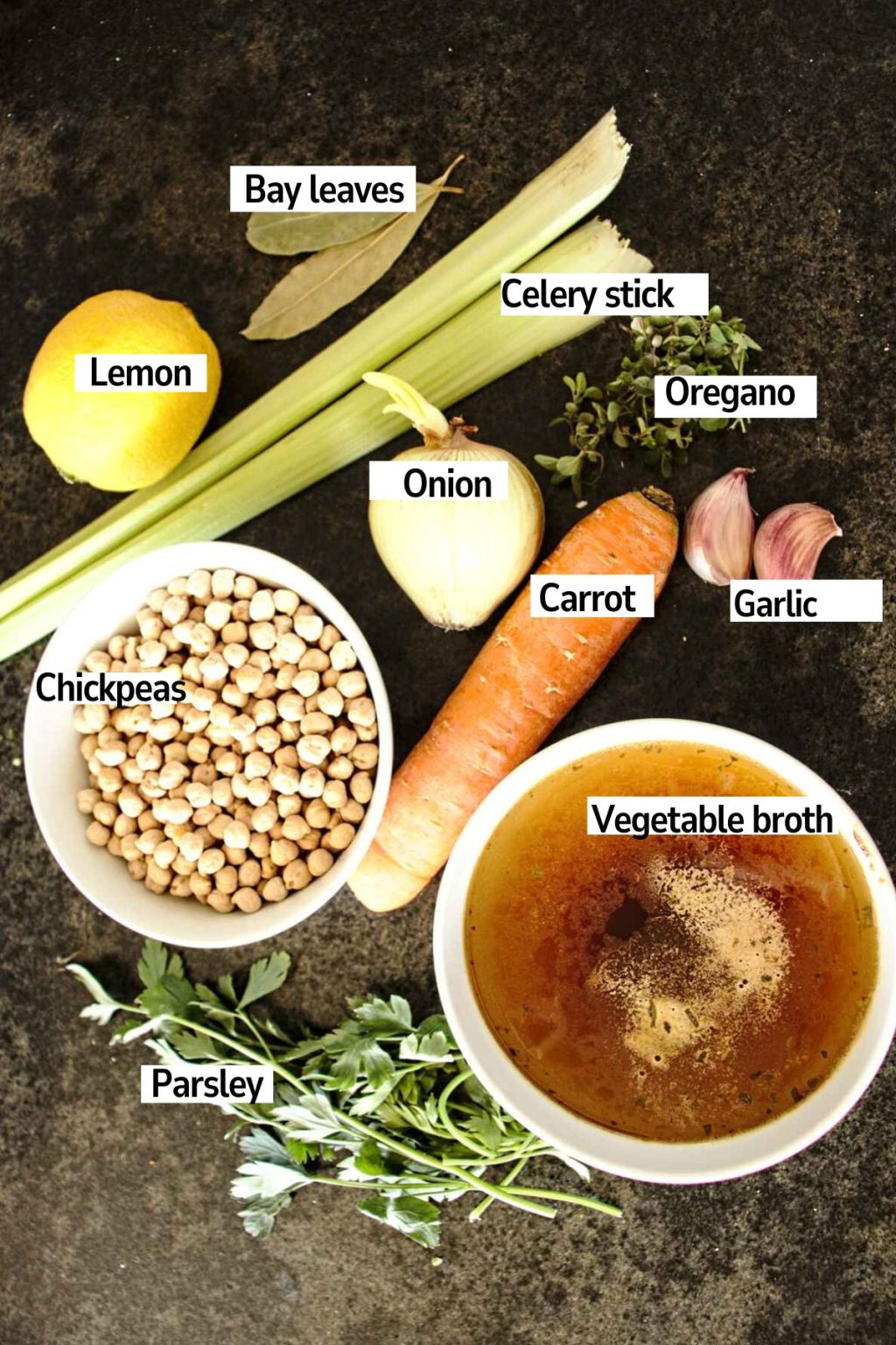 Revithia (Greek Chickpea Soup with Lemon) - Route to Longevity