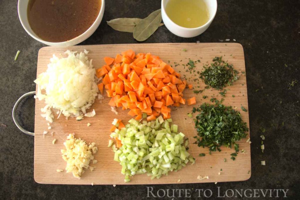 Revithia (Greek Chickpea Soup with Lemon) - Route to Longevity