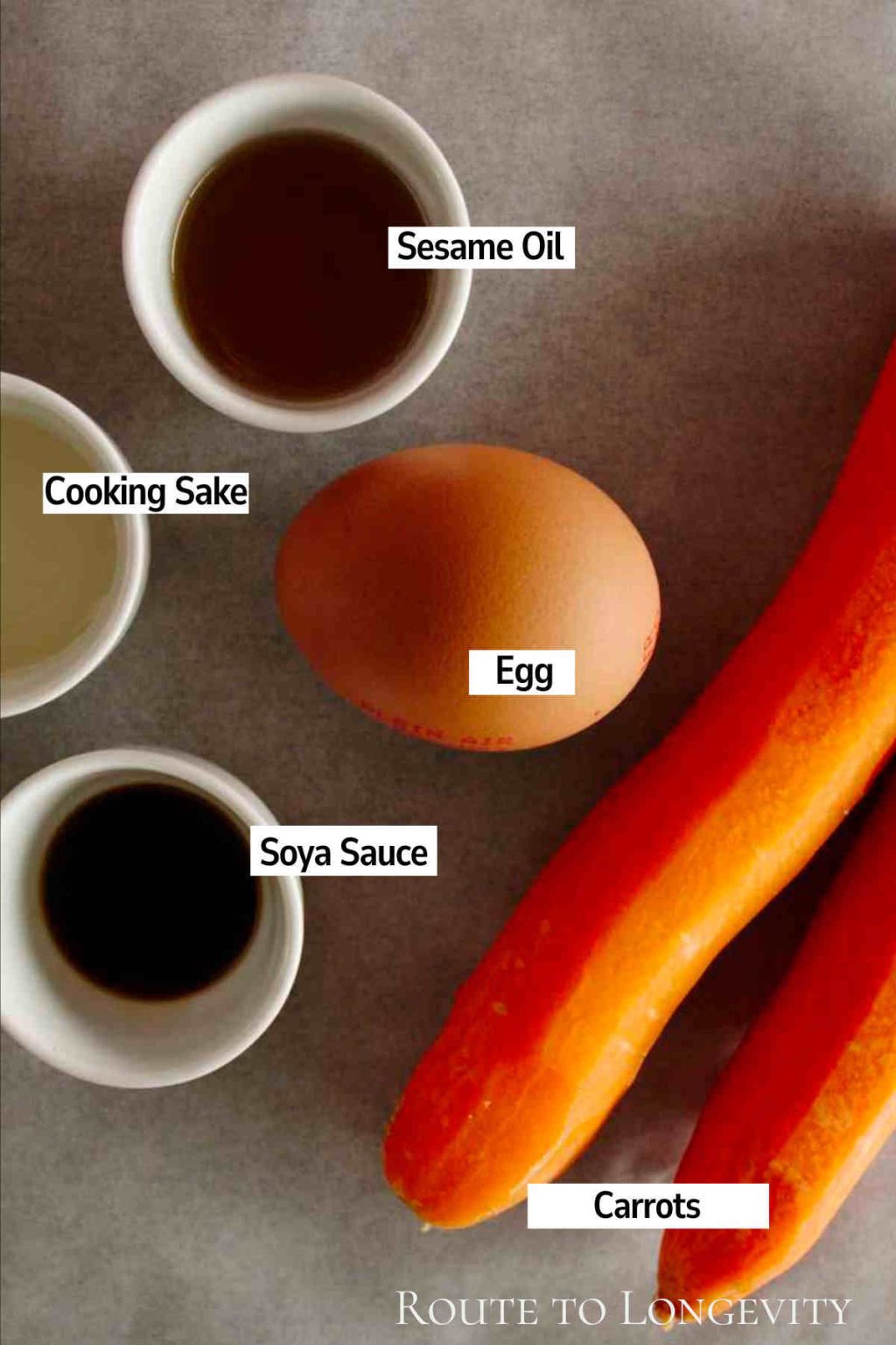 Japanese Ninjin Shirishiri - Okinawan fried carrot and egg - Route to Longevity