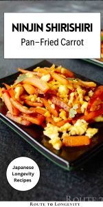 Japanese Ninjin Shirishiri - Okinawan fried carrot and egg - Route to ...
