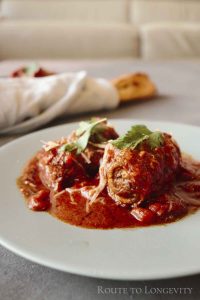 Braciole al Sugo - Italian Beef Braciole - Route to Longevity