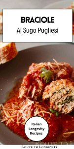 Braciole al Sugo - Italian Beef Braciole - Route to Longevity