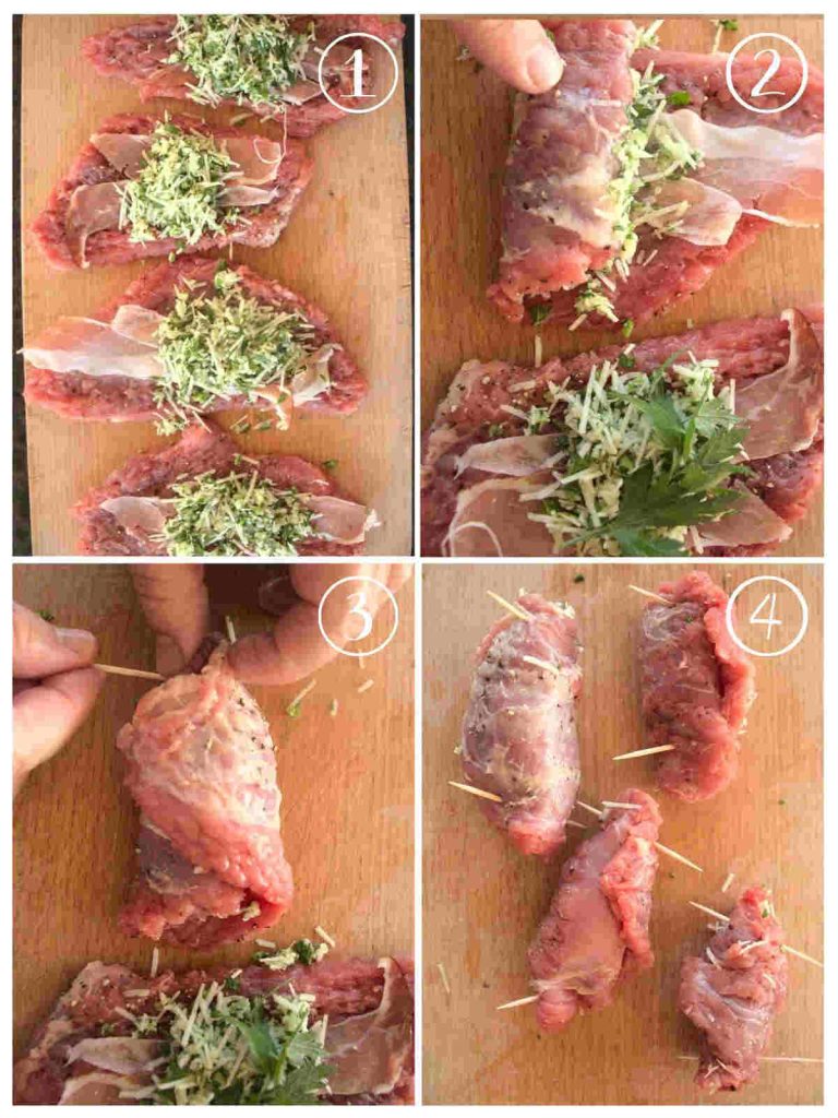 Braciole al Sugo - Italian Beef Braciole - Route to Longevity