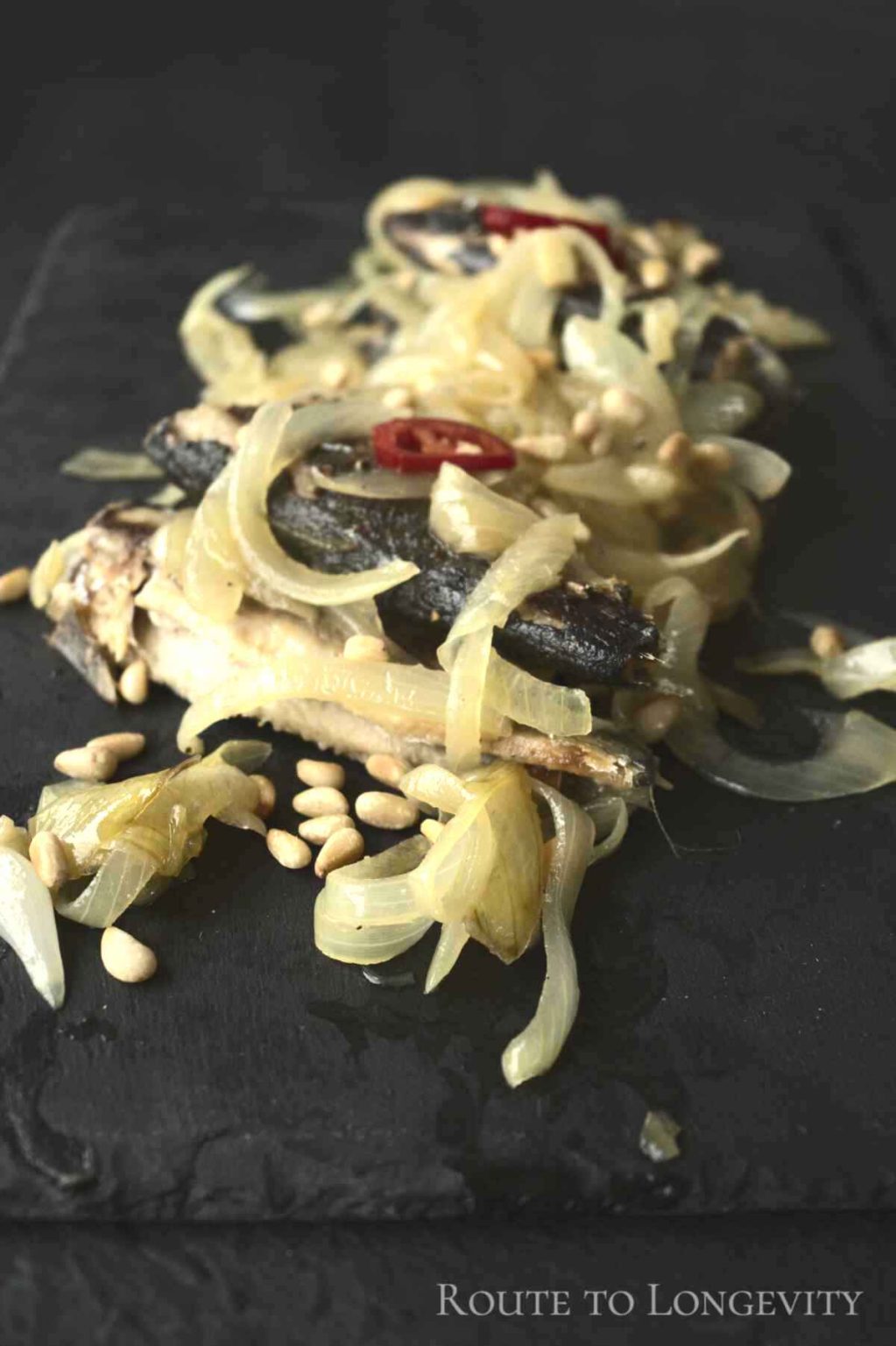 Sarde in Saor - Sweet and Sour Sardine Recipe - Route to Longevity