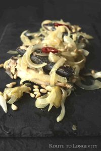 Sarde in Saor - Sweet and Sour Sardine Recipe - Route to Longevity