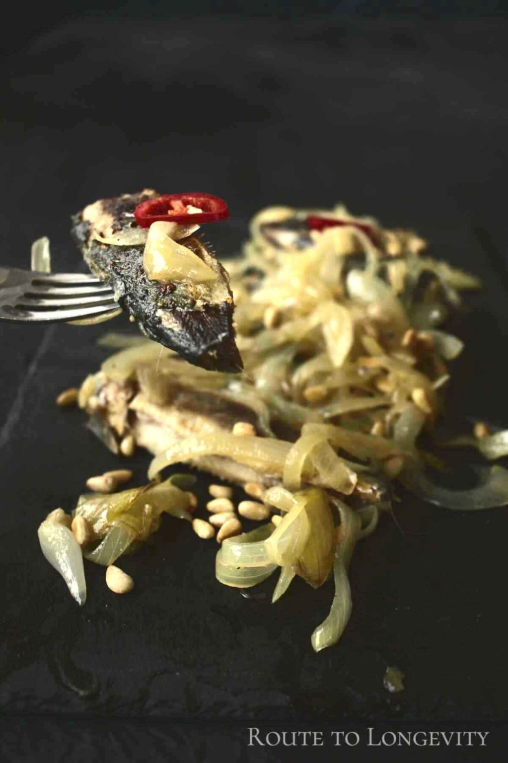 Sarde in Saor - Sweet and Sour Sardine Recipe - Route to Longevity