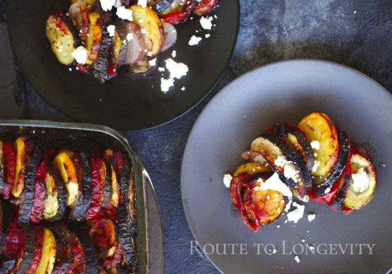 Briami or Briam: Traditional Greek Roasted Vegetables - Route to Longevity