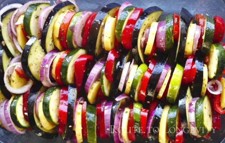 Briami or Briam: Traditional Greek Roasted Vegetables - Route to Longevity