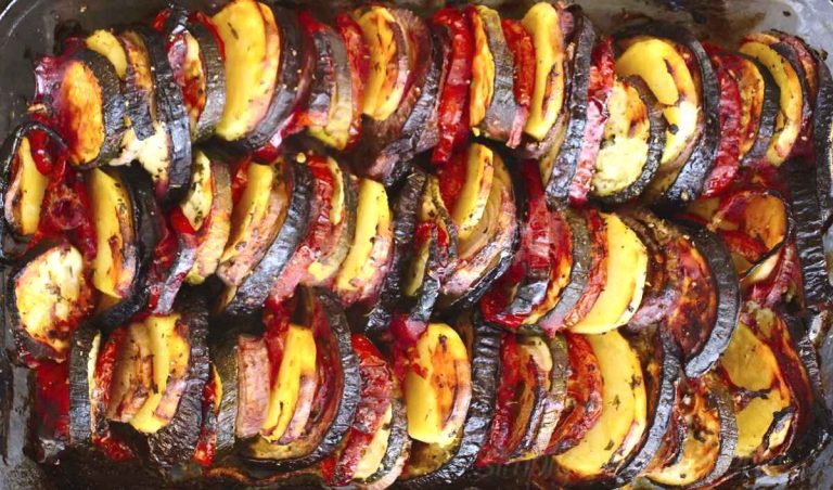 Briami or Briam: Traditional Greek Roasted Vegetables - Route to Longevity
