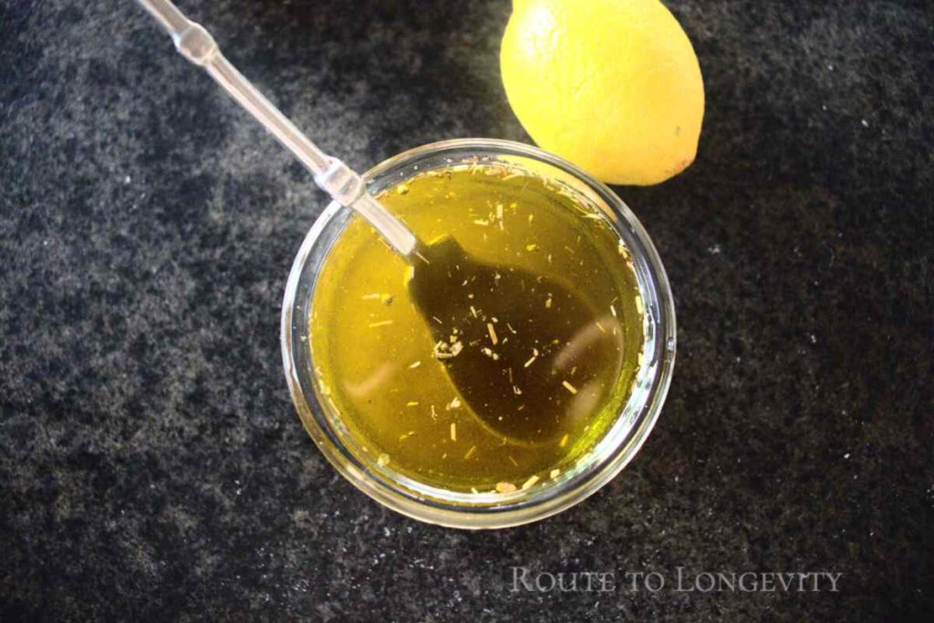 Ladolemono: Greek Lemon Salad Dressing - Route to Longevity