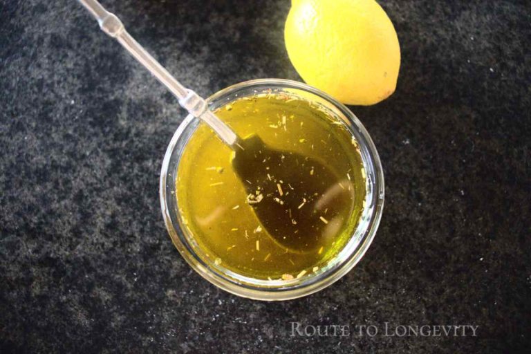 Ladolemono: Greek Lemon Salad Dressing - Route to Longevity