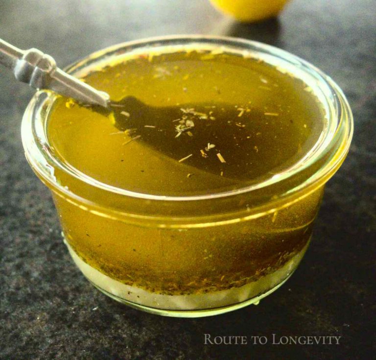 Ladolemono: Greek Lemon Salad Dressing - Route to Longevity