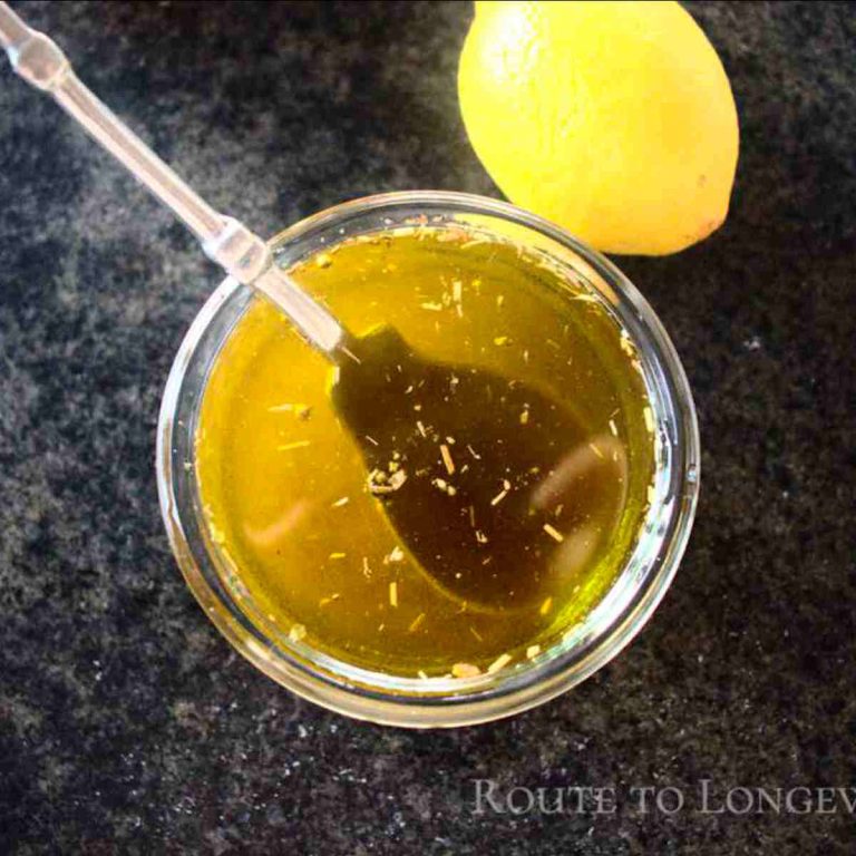 Ladolemono: Greek Lemon Salad Dressing - Route to Longevity