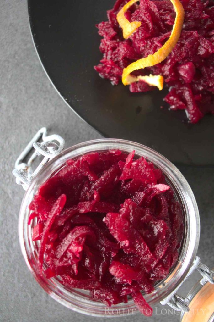 Easy Beetroot Relish Recipe - Route to Longevity