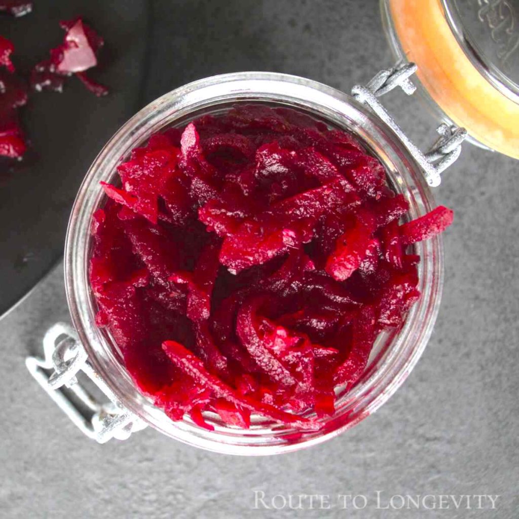 Easy Beetroot Relish Recipe - Route to Longevity