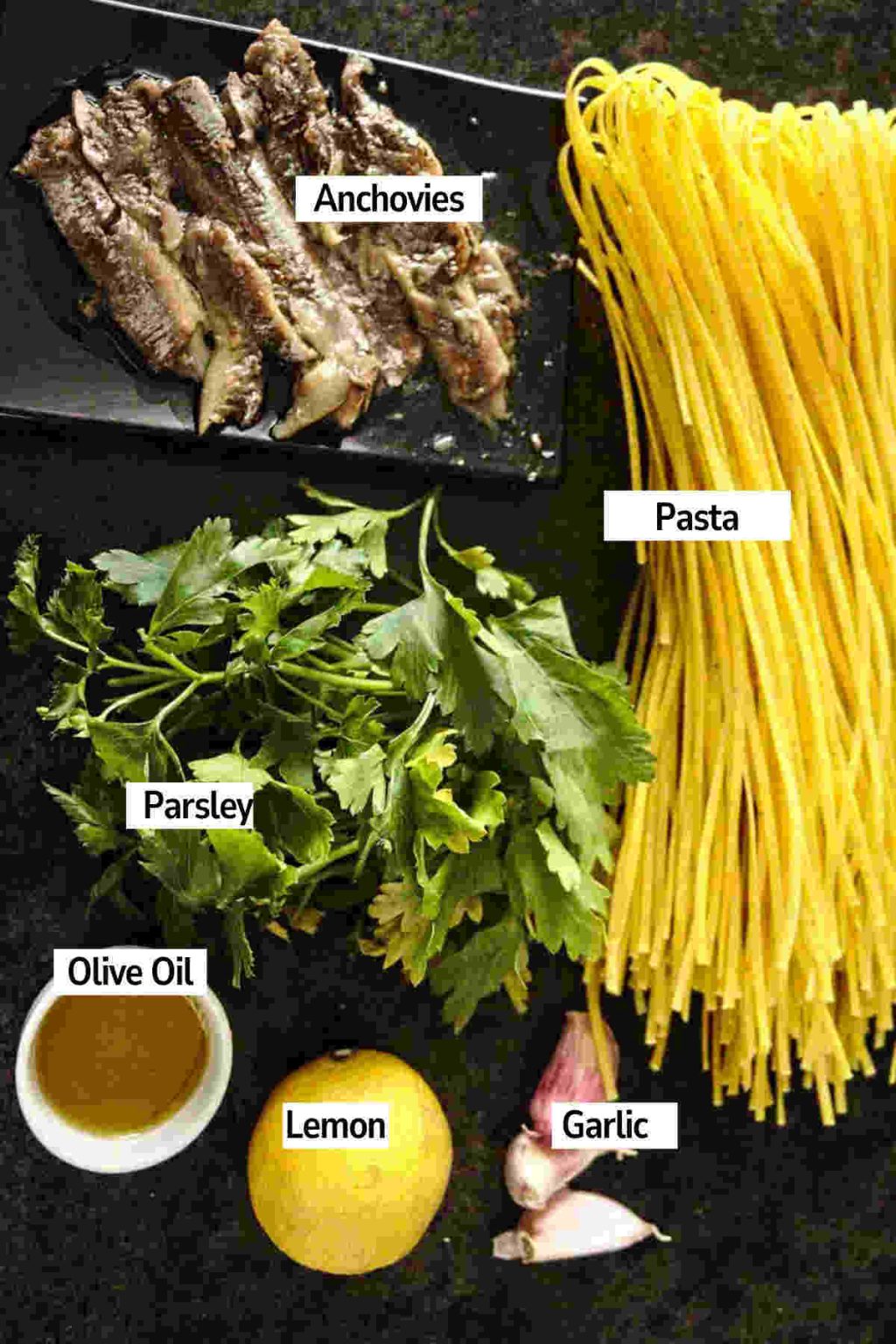 Pasta con Acciughe: Spaghetti with Anchovies - Route to Longevity
