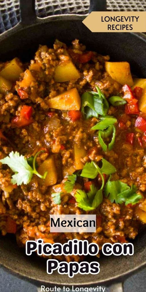 Authentic Mexican Picadillo con Papas - Route to Longevity
