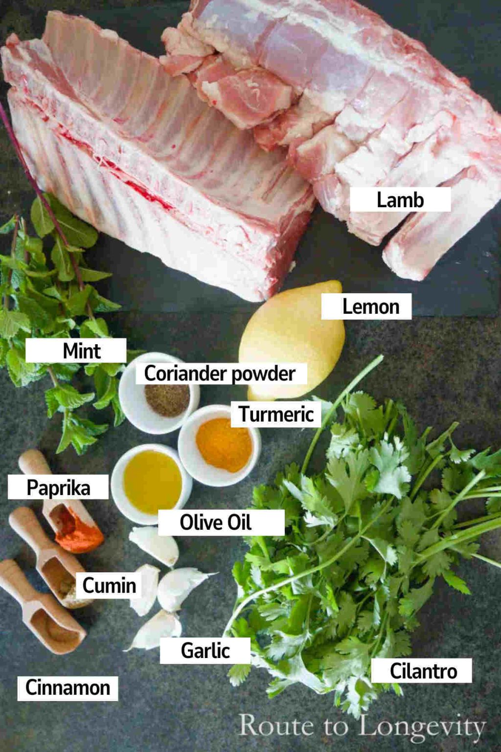 Moroccan Rack of Lamb with Couscous - Route to Longevity