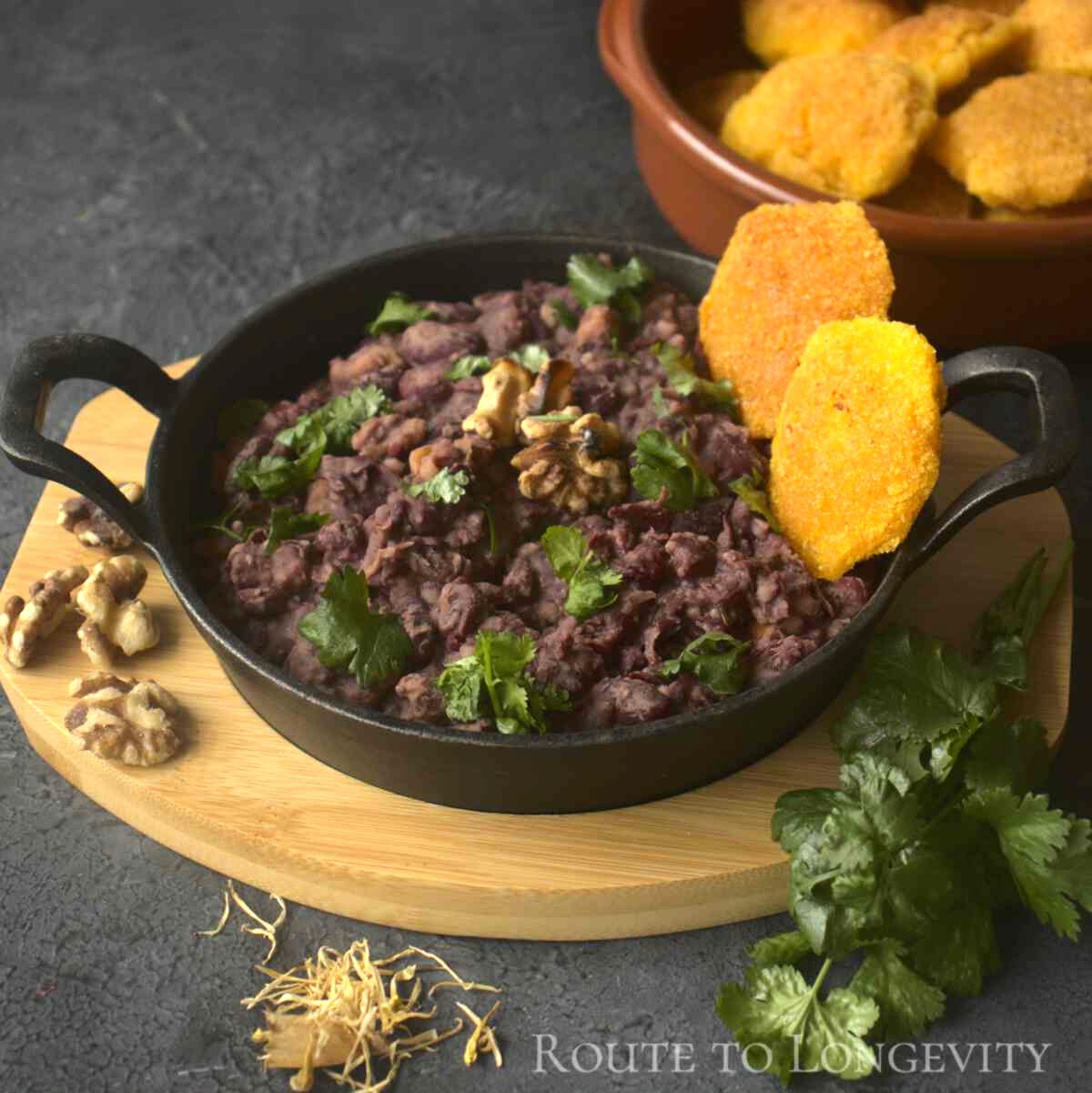 Best Lobio: Georgian Bean Stew with Walnuts - Route to Longevity