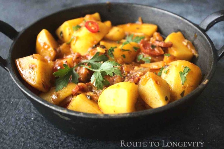 Paprikás Krumpli: Hungarian Potato Paprika Stew - Route to Longevity